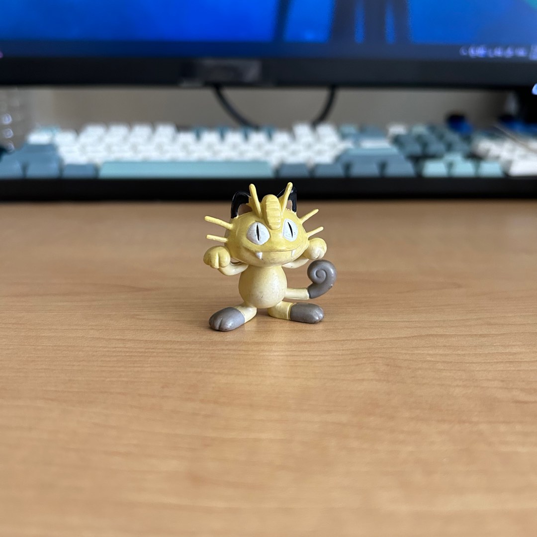 Meowth TOMY Pokemon Figure CGTSJ Nintendo 1999, Hobbies & Toys ...