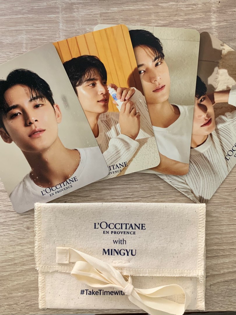 Mingyu Photocard L’occitane exclusive! Brand new., Hobbies & Toys ...