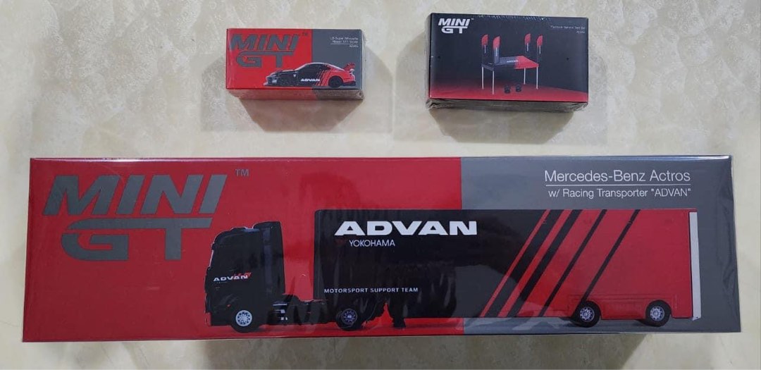 Mini GT ADVAN Set, Hobbies & Toys, Toys & Games on Carousell