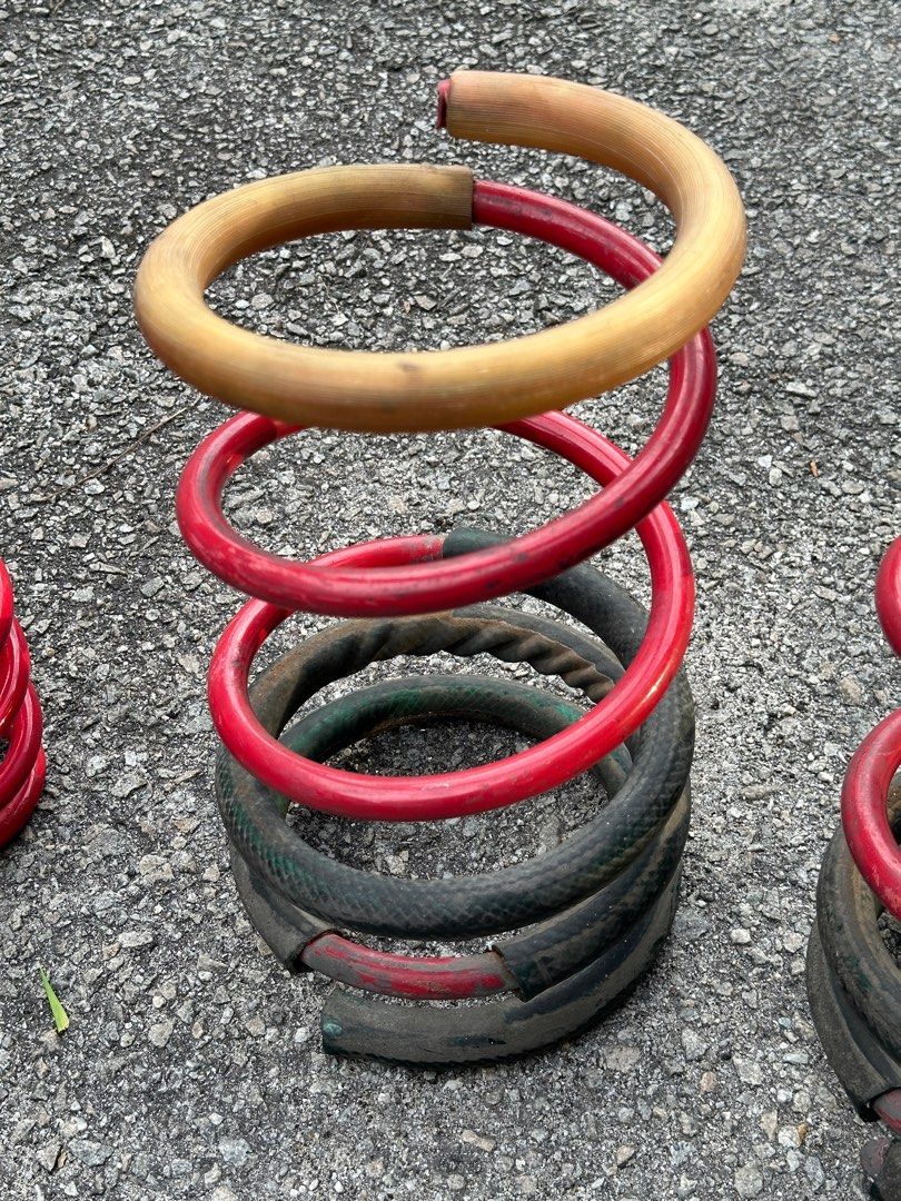 Mitsubishi Lancer / Proton Inspira lowered spring, Auto Accessories on Carousell