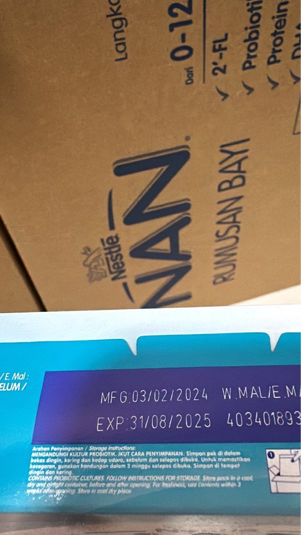 Nan pro step 1, Babies & Kids, Nursing & Feeding, Baby High Chairs on ...