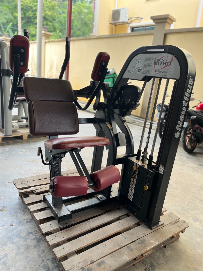 Nautilus Nitro Abdominal Gym Equipment Execise Senaman, Sports ...