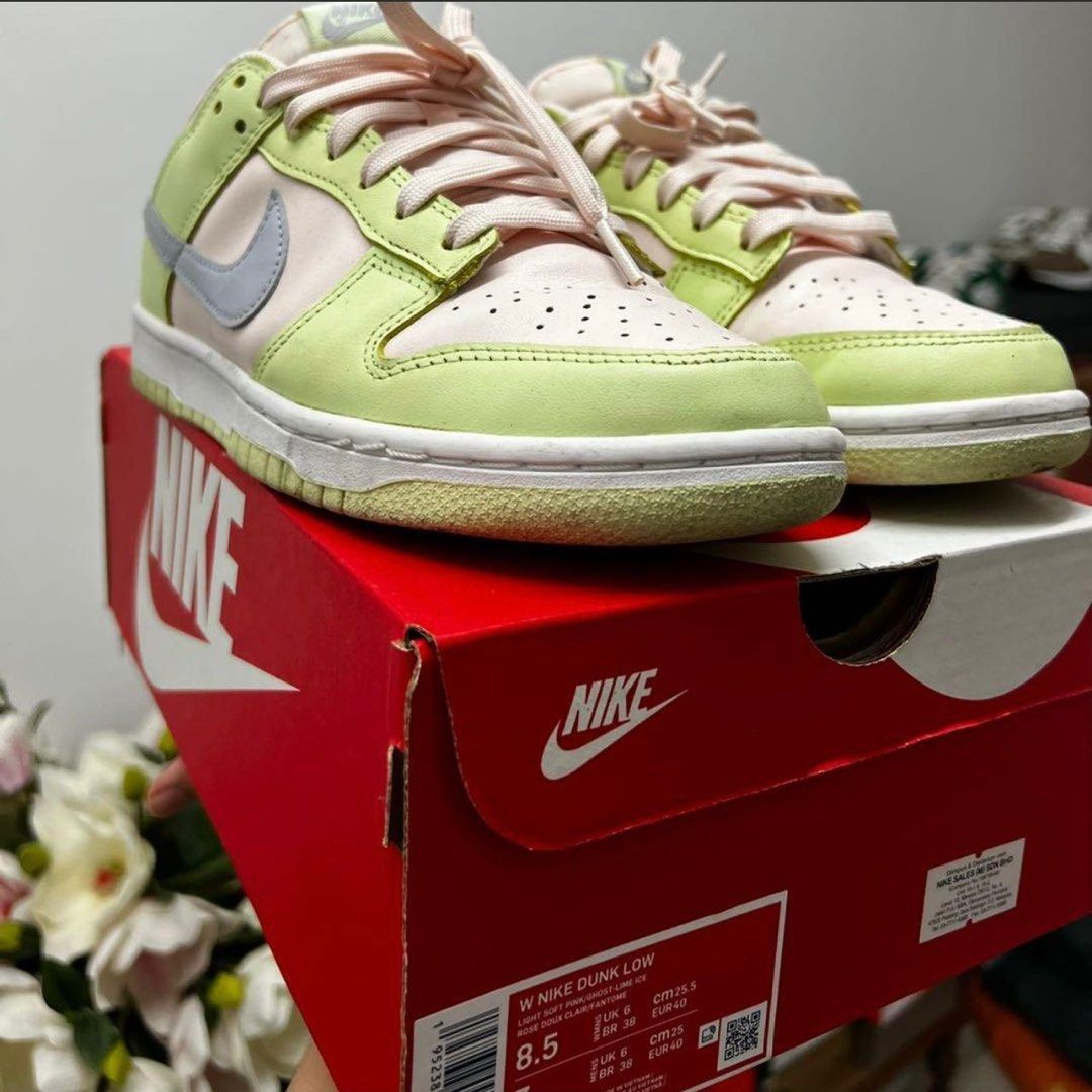 Nike Dunk Low - Lime Ice, Women's Fashion, Footwear, Sneakers on Carousell