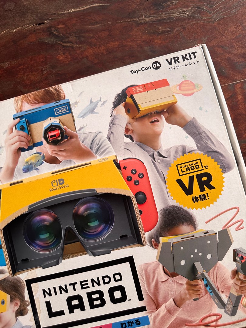 Nintendo Labo (JPN) Toy-Con 04: VR Kit - Switch, Video Gaming, Gaming ...