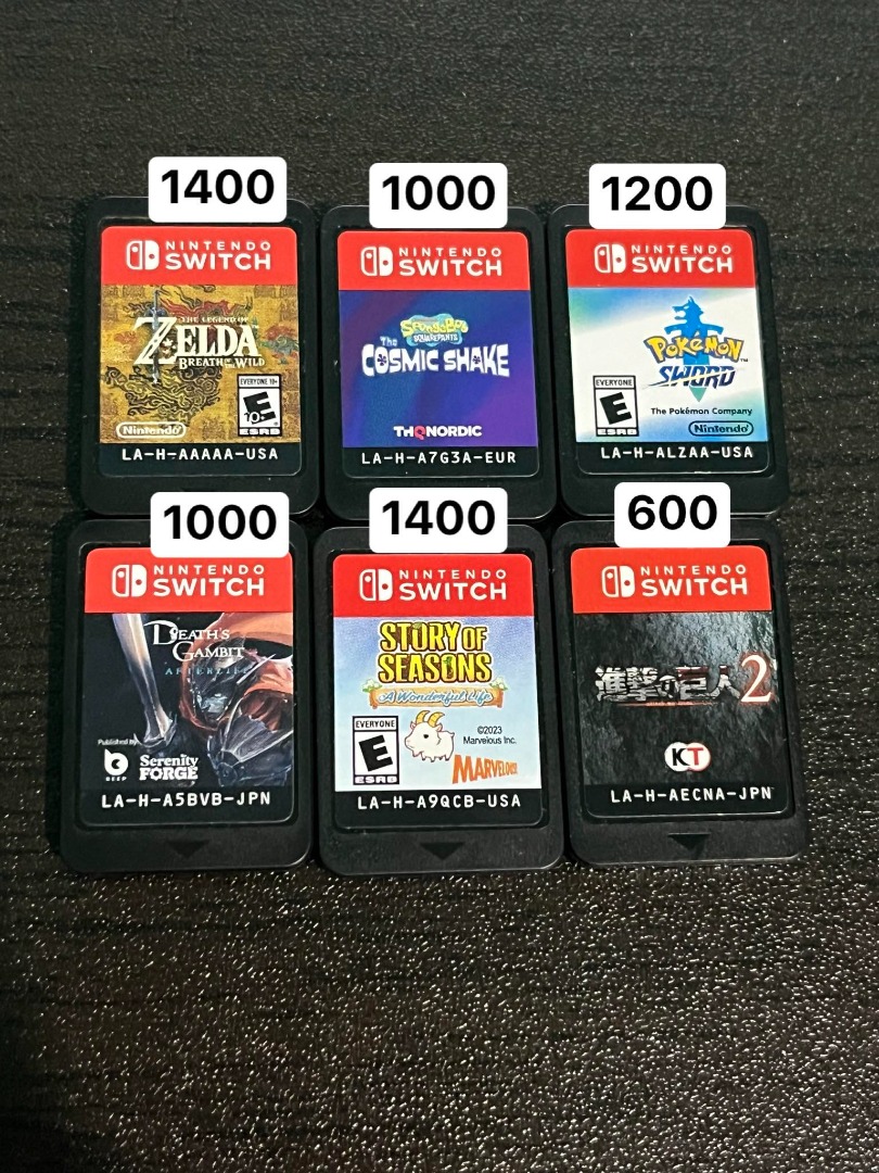 Nintendo Switch Games - Zelda, Pokemon, Story of Seasons and more ...