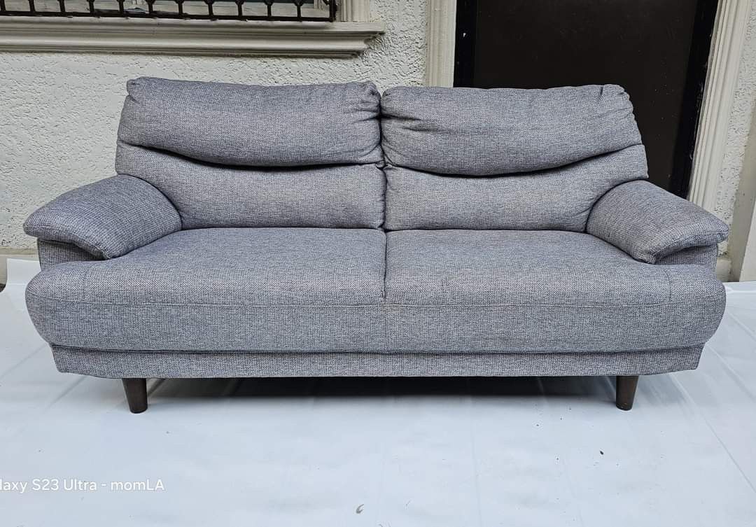 NITORI GRAY SOFA, Furniture & Home Living, Furniture, Sofas on Carousell
