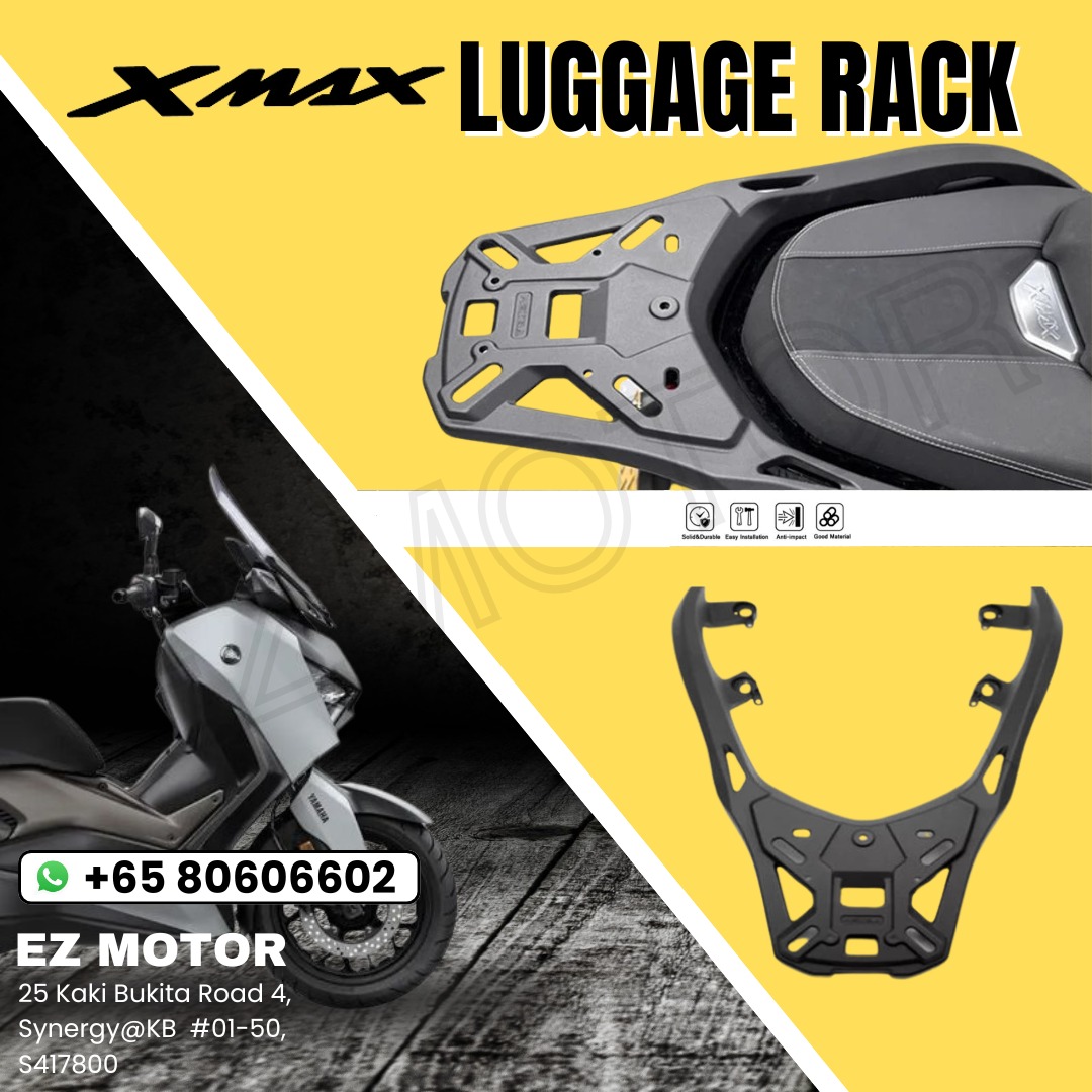 NMAX, ADV 350, XMAX Rack, Motorcycles, Motorcycle Accessories on Carousell