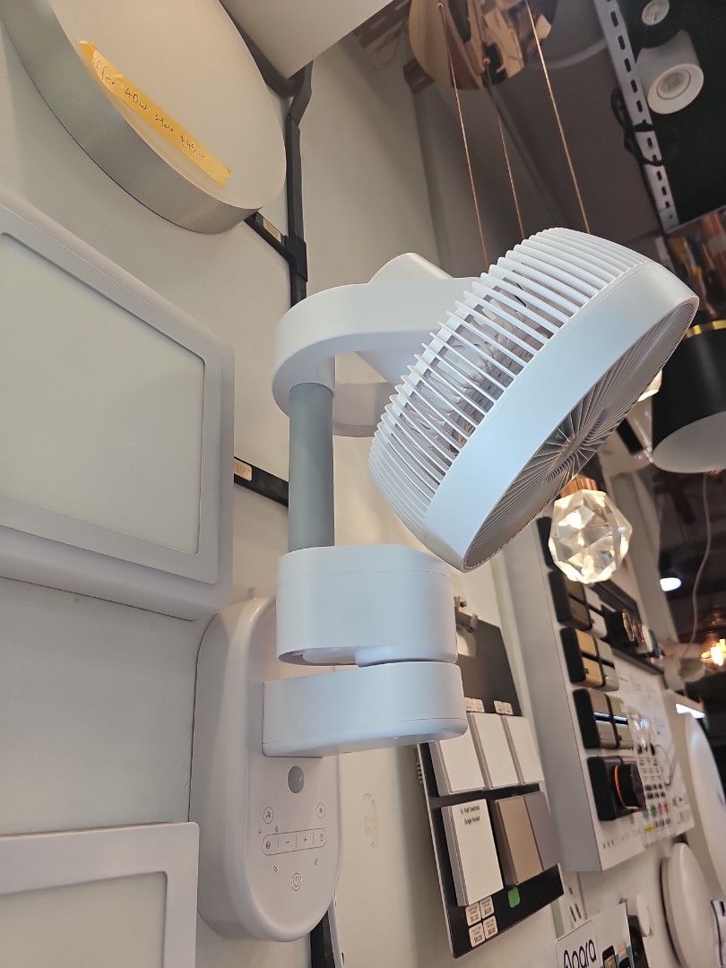 NNIO 10" wall air curculator/wall fan with remote on Carousell