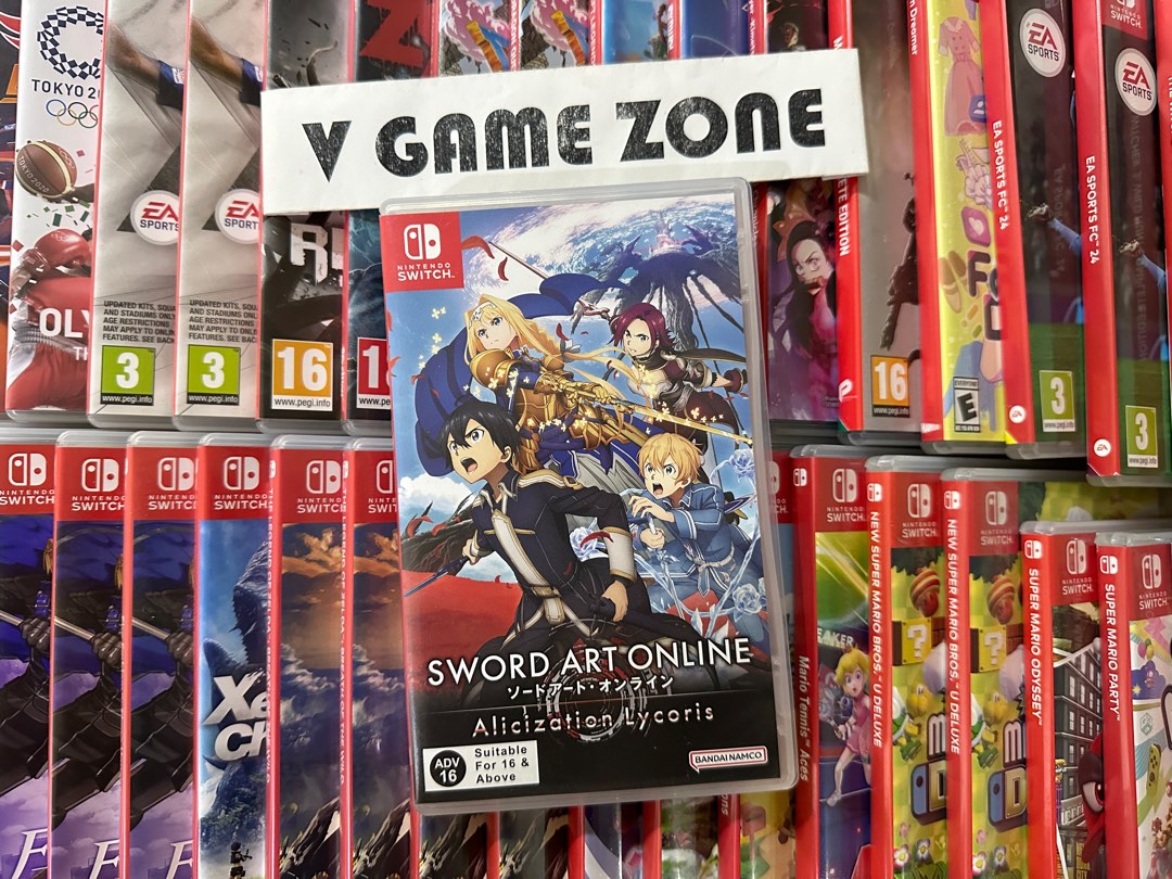 SAO Sword Art Online Alicization Lycoris | Nintendo Switch Used Games ...