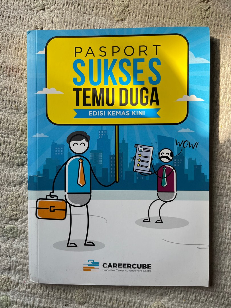 Passport sukses temuduga | CAREERCUBE, Hobbies & Toys, Books & Magazines, Storybooks on Carousell