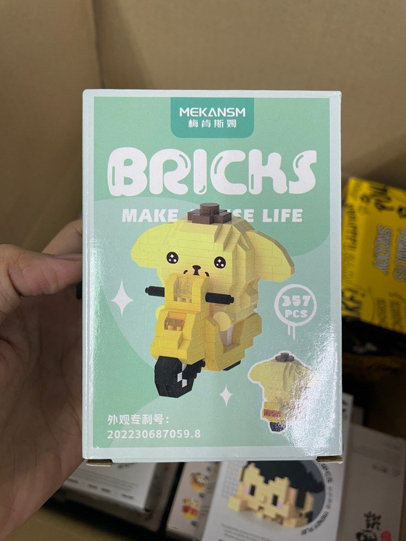 Pikachu Brick Mini Blocks, Hobbies & Toys, Toys & Games on Carousell