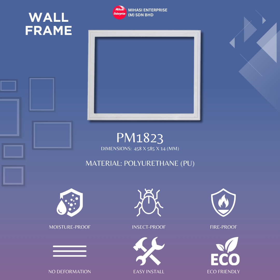 PM1823 WALL WAINSCOTING FRAME | READY MADE | DIY WAINSCOTING, Furniture ...