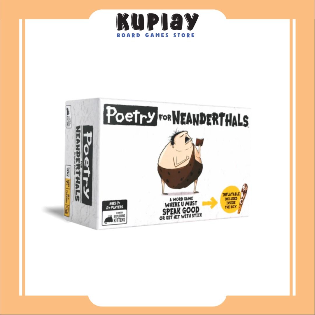 Poetry for Neanderthals (Original) Real-Time word board game | made by ...