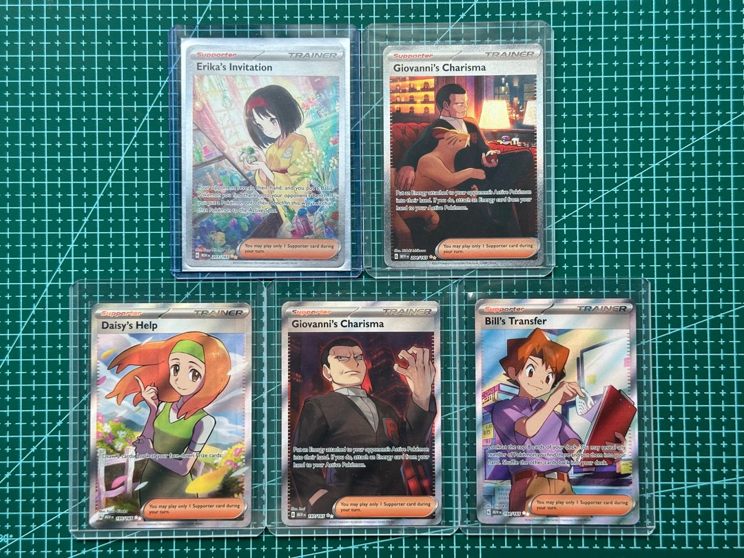 Pokemon 151 Cards - Full Art & Special Illustration Rare, Hobbies ...