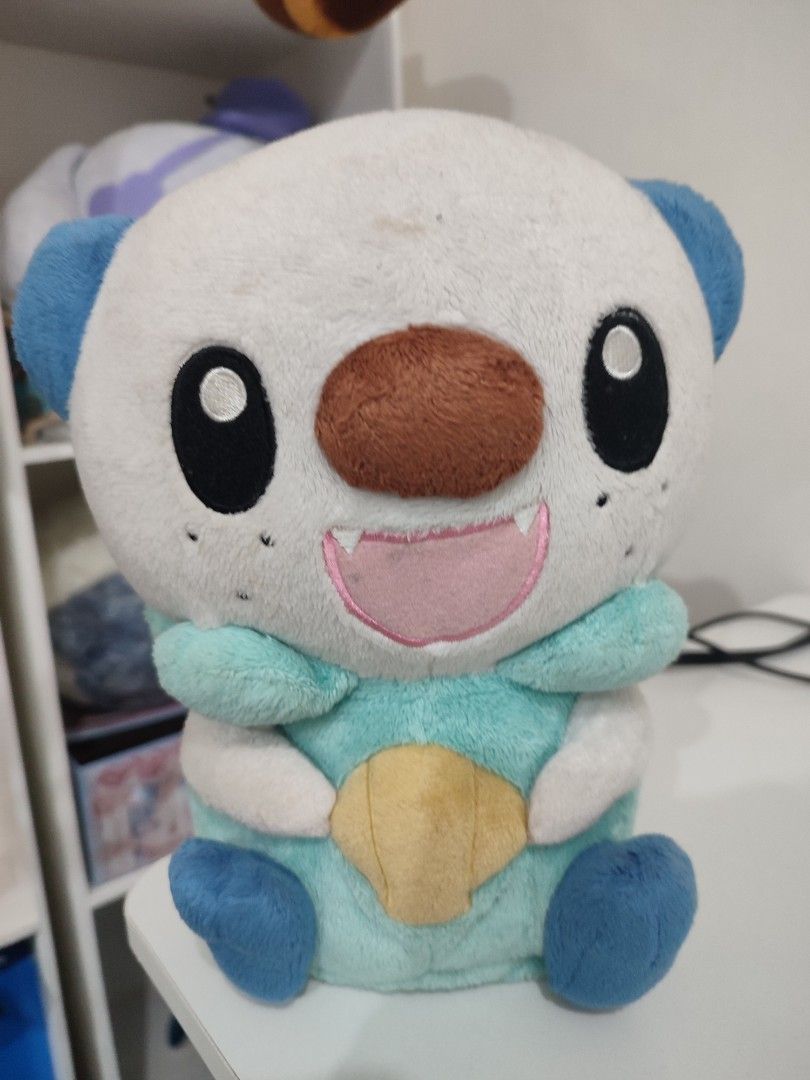 Pokemon Oshawott Plush | Plushie | Compartment pouch | Stuffed toy ...