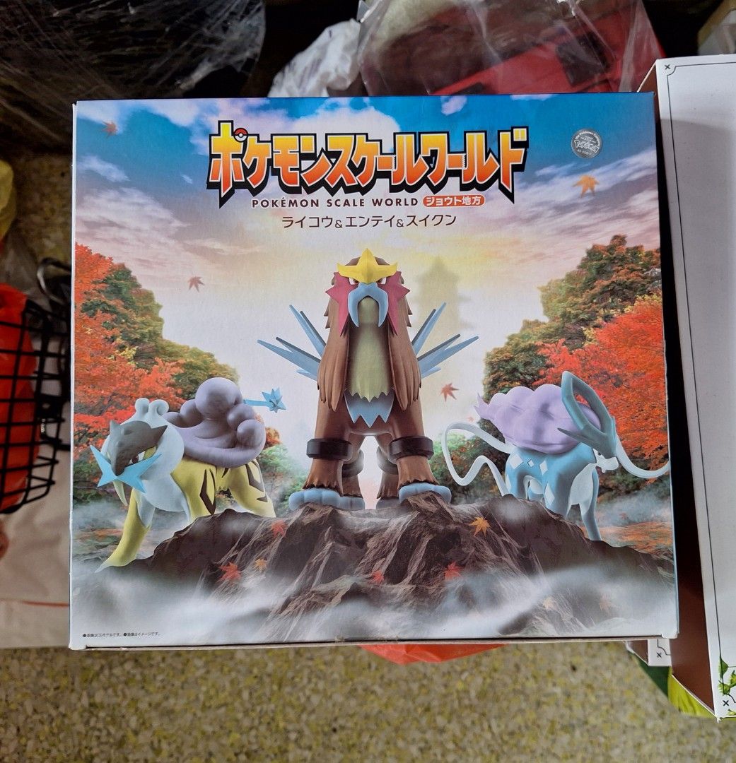 Pokemon Scale World Johto Region Raikou & Entei & Suicune, Hobbies ...