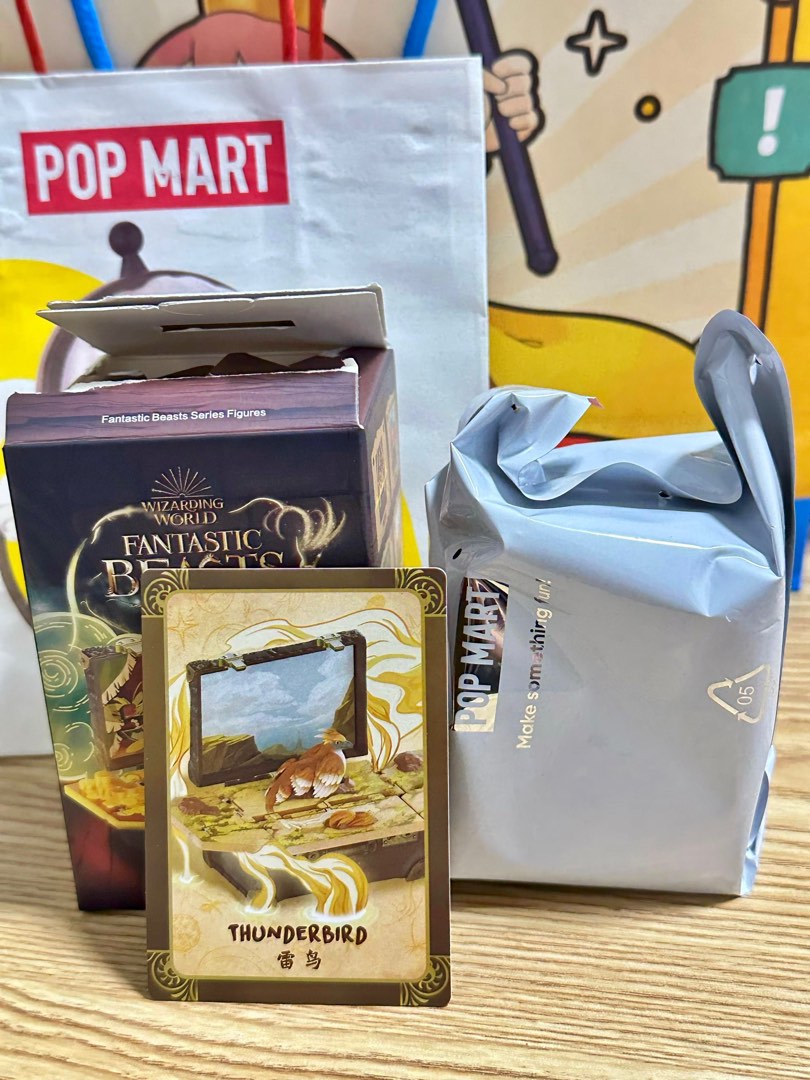 Pop Mart Fantastic Beasts - Thunderbird, Hobbies & Toys, Toys & Games ...