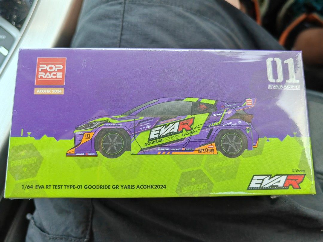 Pop race AGCHK 24 GR YARIS Eva R, Hobbies & Toys, Toys & Games on Carousell