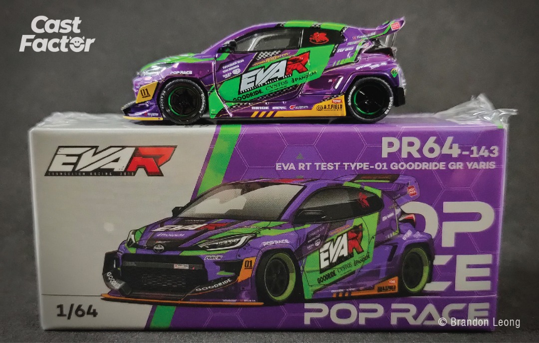 Pop Race Toyota GR Yaris EVA-RT Test Type-01 Goodride, Hobbies & Toys ...