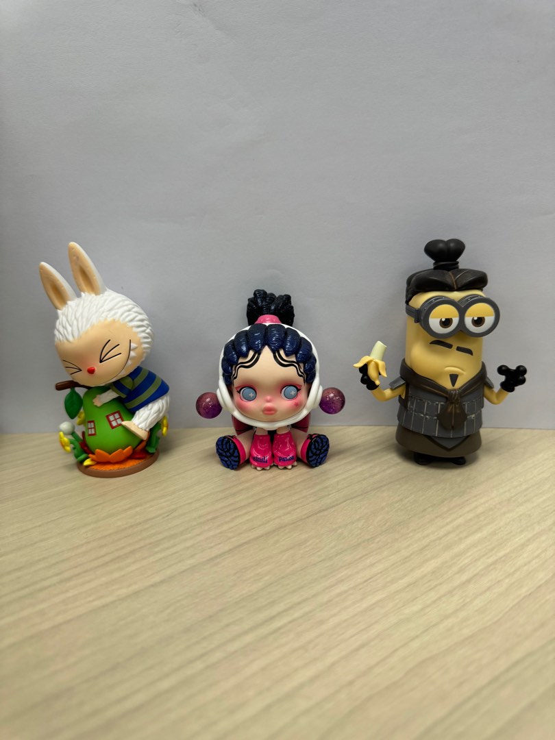 Popmart Labubu/ Skull Panda/ Minion, Hobbies & Toys, Toys & Games on ...