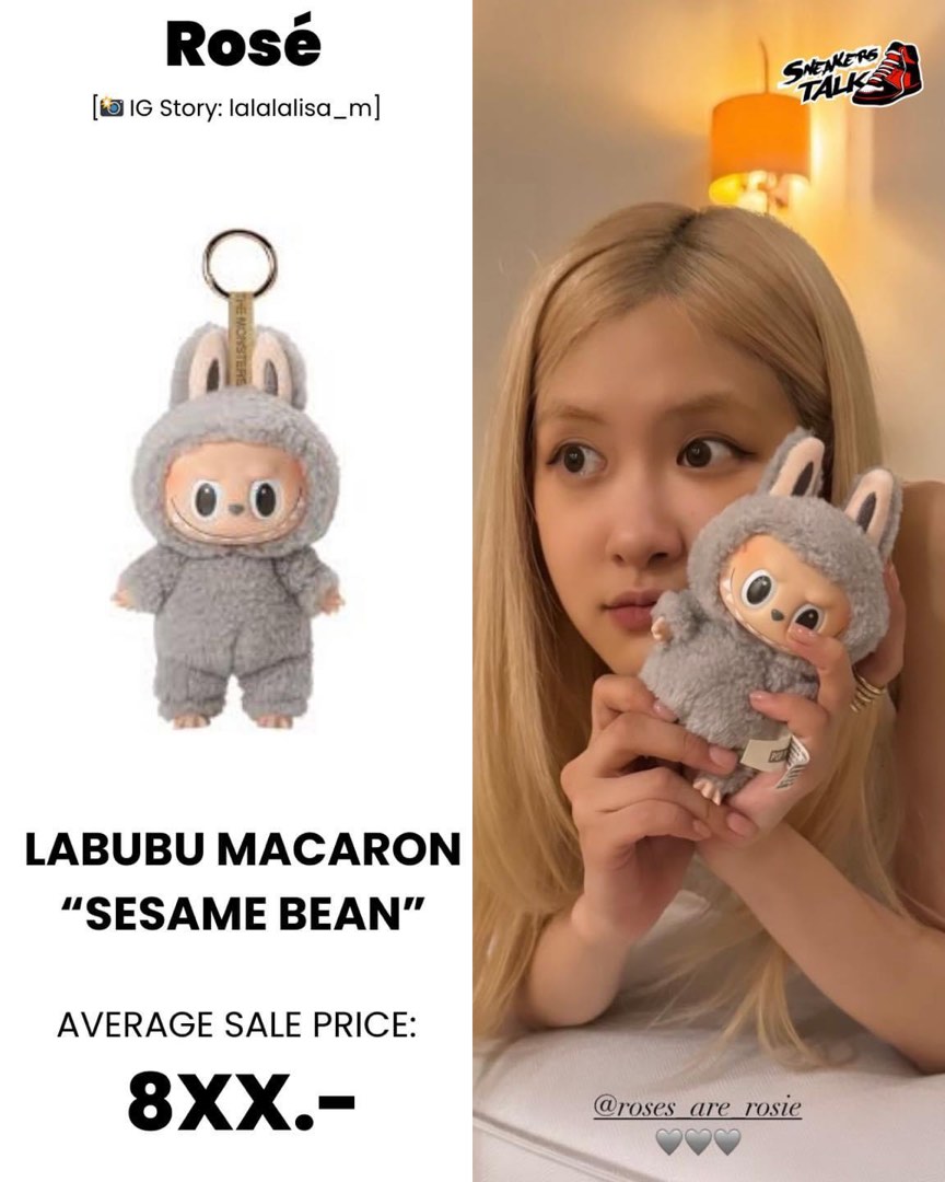 POPMART LABUBU V1 - Sesame Bean, Hobbies & Toys, Toys & Games on Carousell