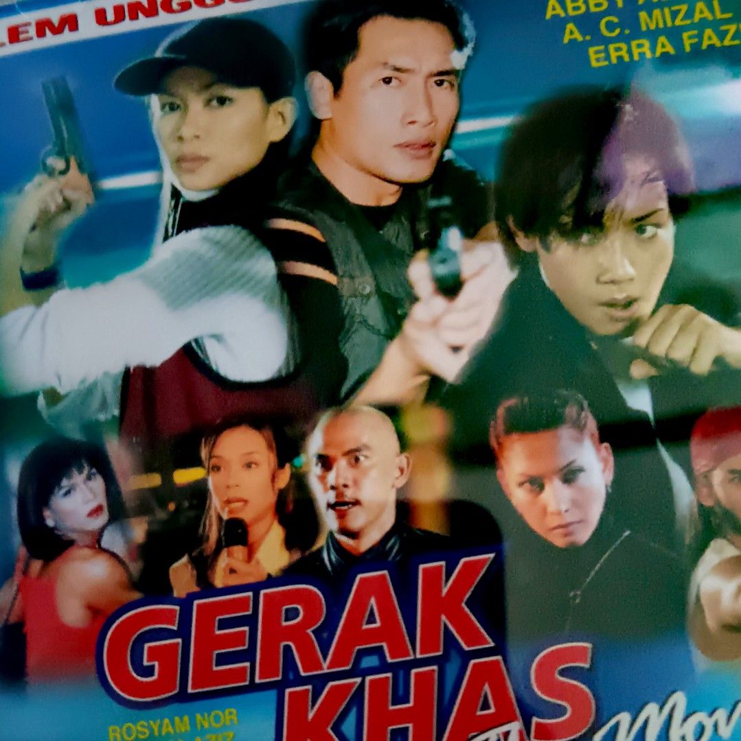 [PRELOVED] VINTAGE CLASSIC MALAY MOVIES VCD Gerak Khas The Movie ...