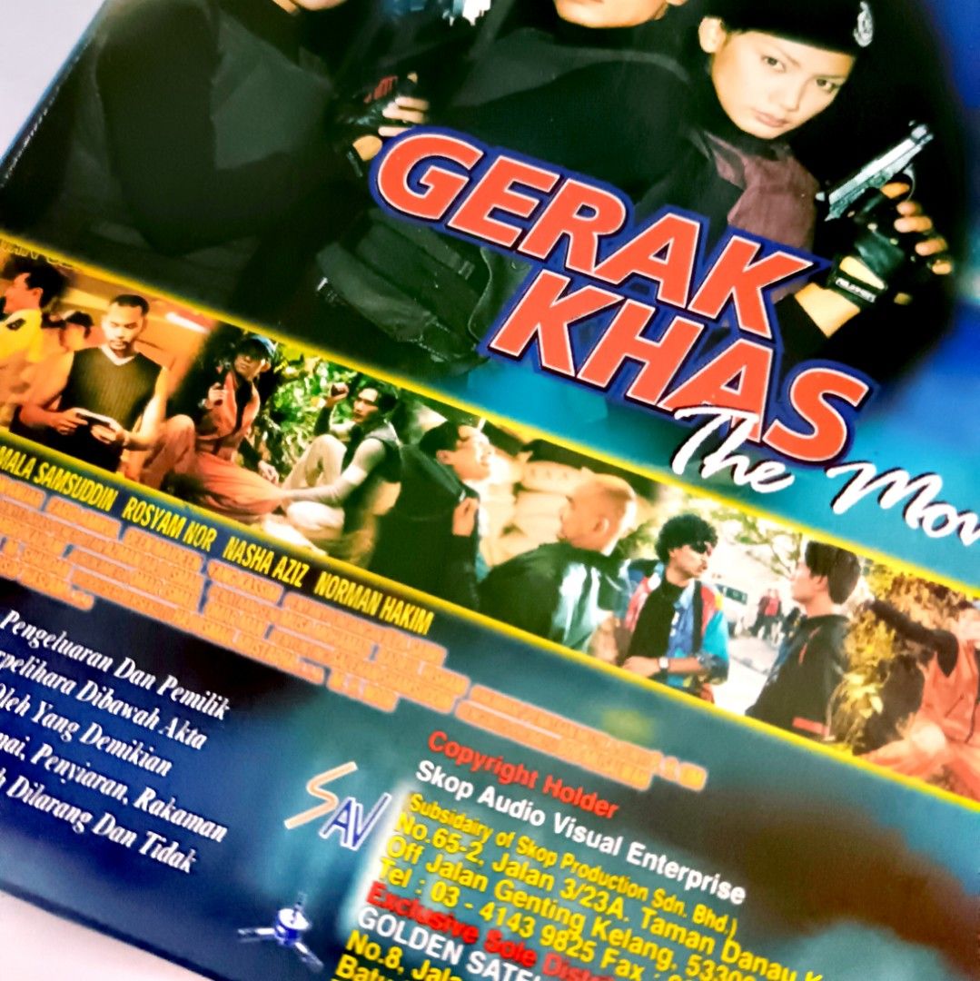 [PRELOVED] VINTAGE CLASSIC MALAY MOVIES VCD Gerak Khas The Movie ...
