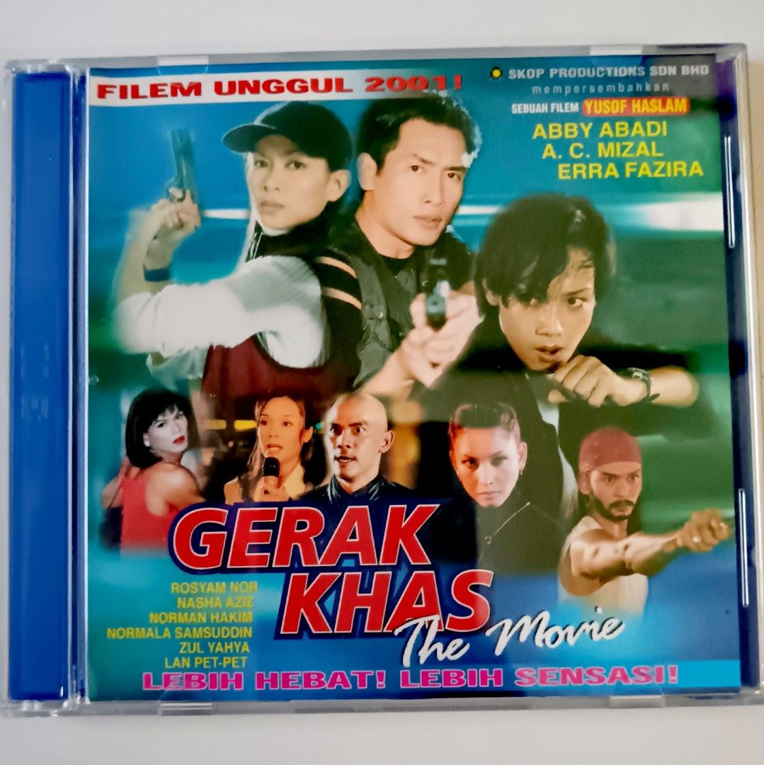 [PRELOVED] VINTAGE CLASSIC MALAY MOVIES VCD Gerak Khas The Movie ...