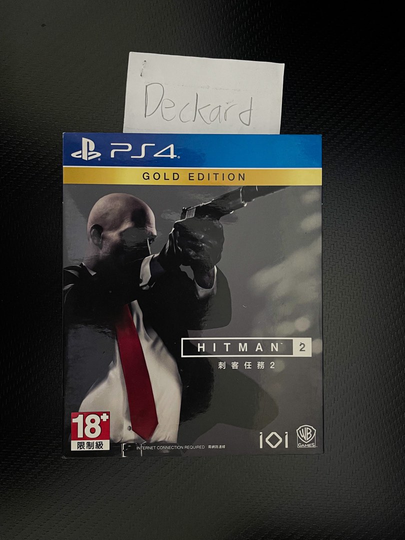 PS4 Hitman 2 R3 Gold Edition, Video Gaming, Video Games, PlayStation on ...