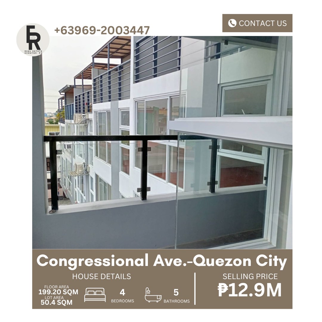 Quezon City Townhouse near Congressional Ave Quezon City Hall Visayas ...
