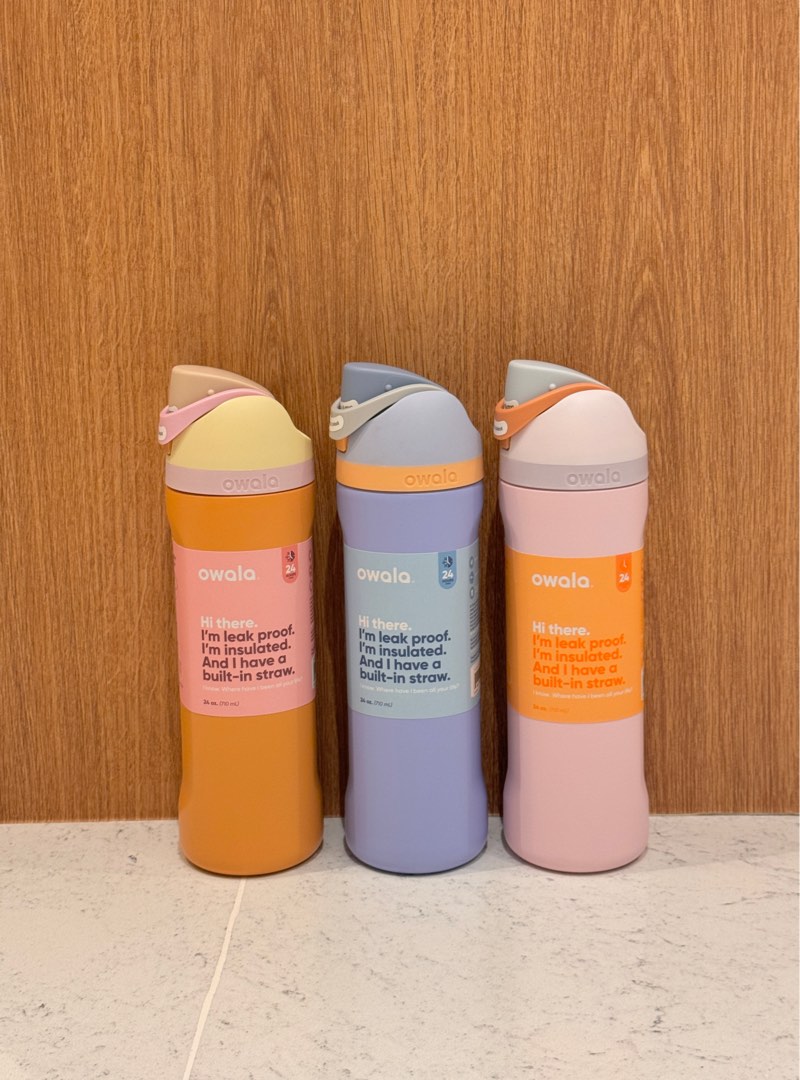 [Rare, Ready Stock] Owala FreeSip 24oz, Sugar Spice ( Walmart Edition ...