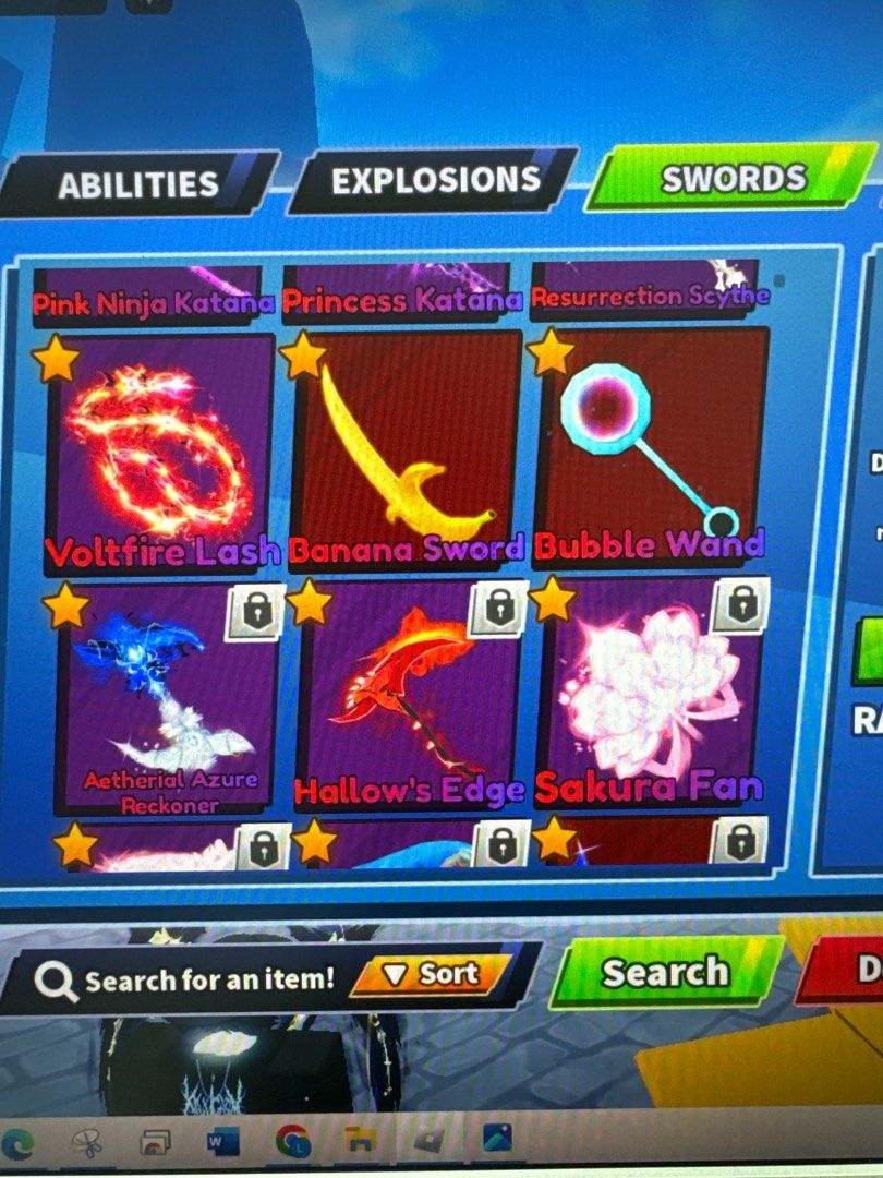 [Roblox] Blade ball Sword /Emote, Video Gaming, Video Games, Others on ...