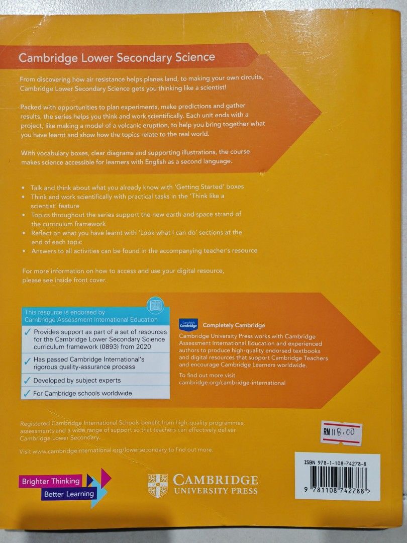 Science icgse Learner's Book 7, Hobbies & Toys, Books & Magazines ...