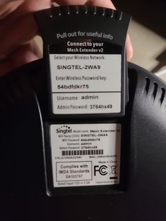 Singtel Wifi 6 router, Computers & Tech, Parts & Accessories ...