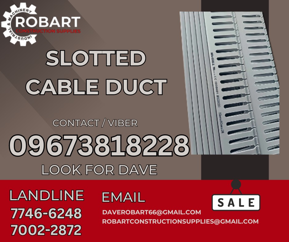 SLOTTED CABLE DUCT, Commercial & Industrial, Industrial Equipment on ...