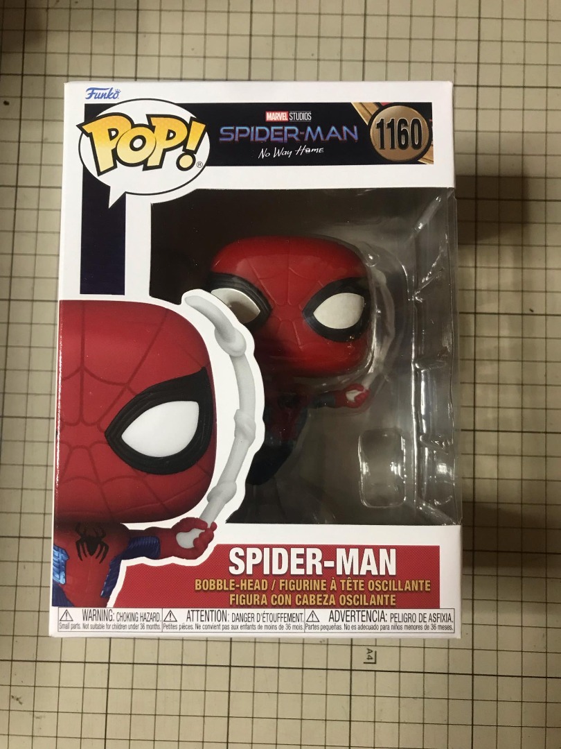 Spider-Man #1160 Funko Pop Marvel Spider Man No Way Home, Hobbies ...
