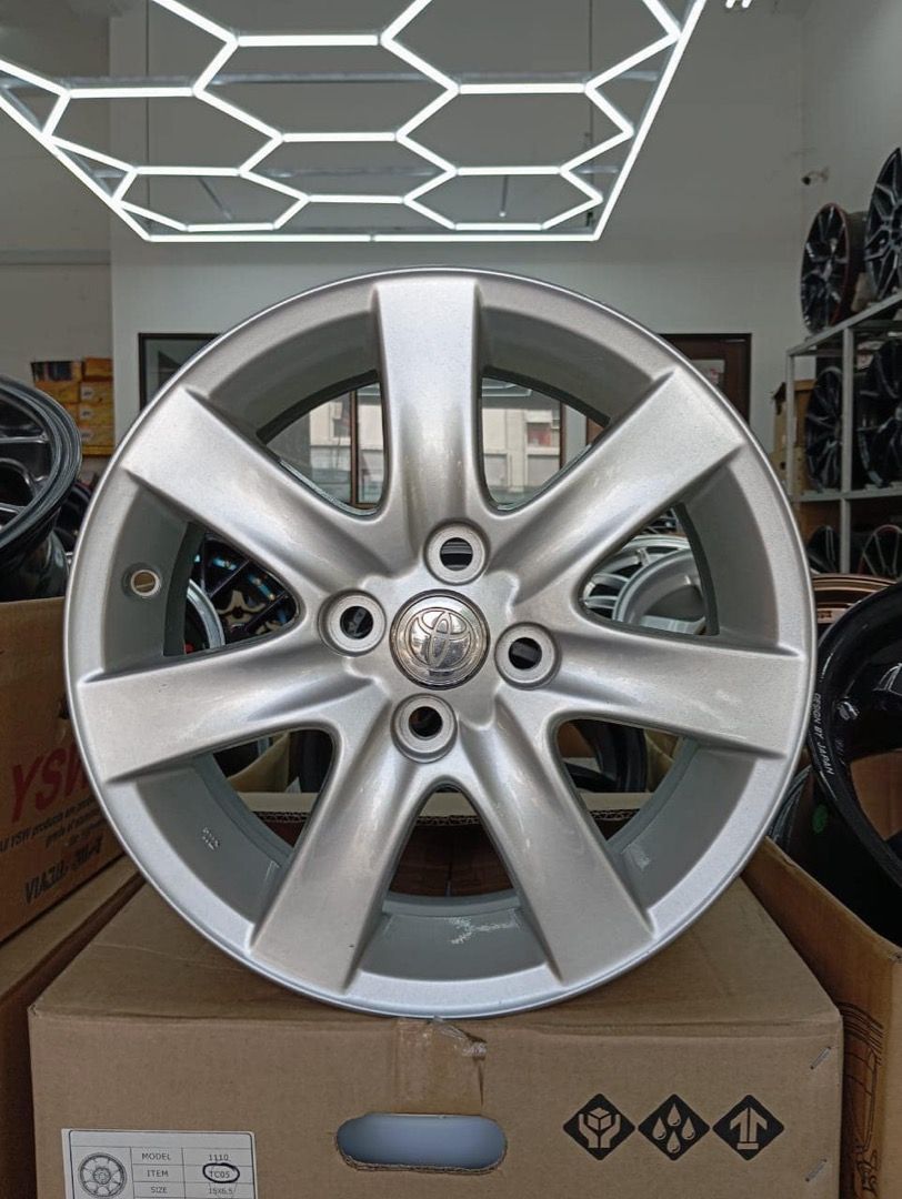 SPORT Rim TOYOTA ORI 15" VIOS YARIS MYVI BEZZA SAGA WIRA KELISA AXIA VIVA SATRIA, Auto ...