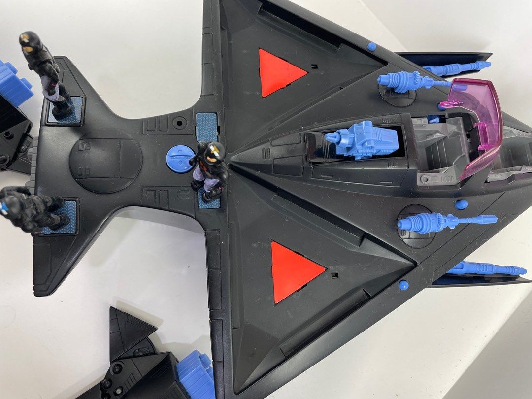 Starcom Vintage 1986 Coleco Shadowbat and 2 Parasites all complete with ...