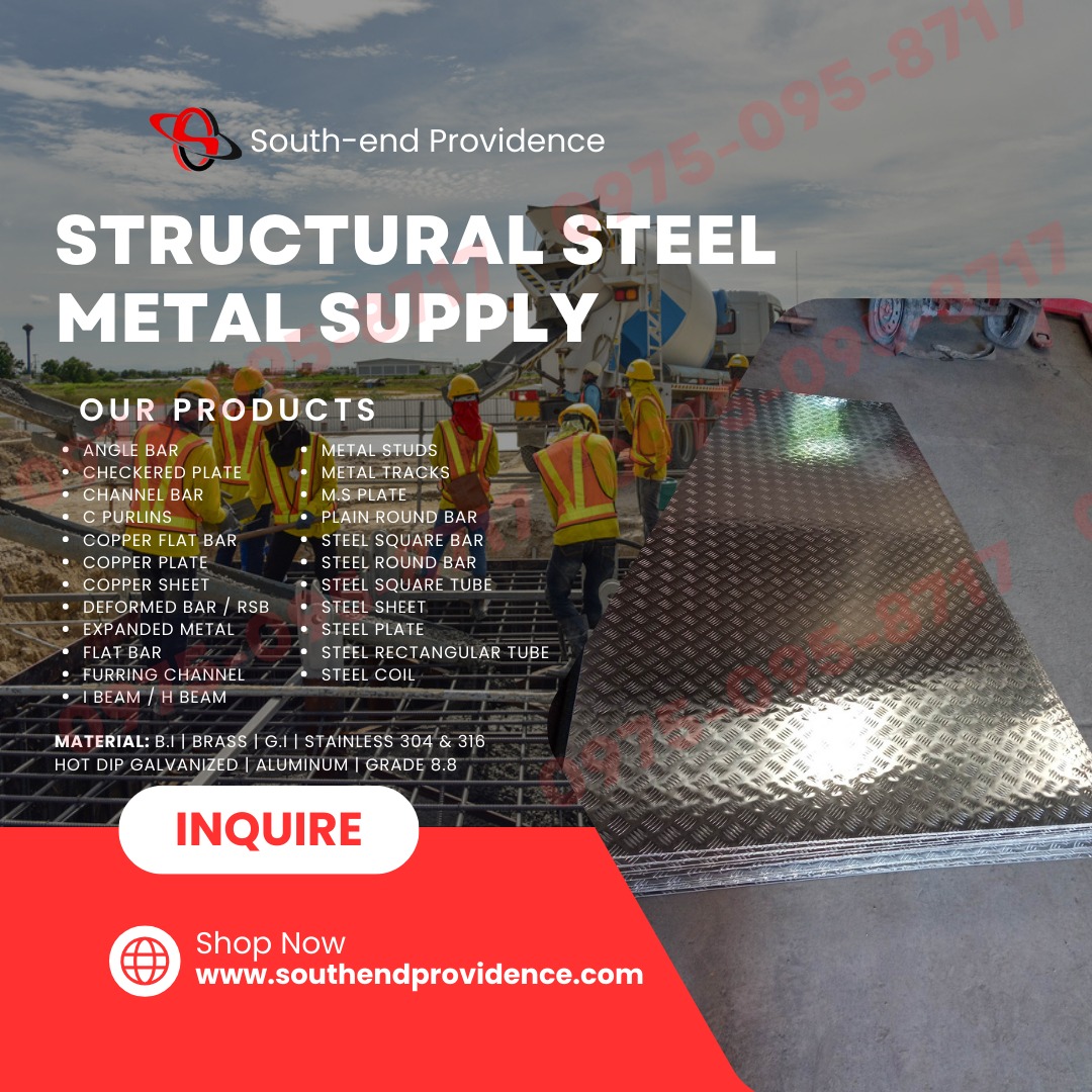 Structural Steel Supplier | Angle Bar | Flat Bar | GI Square Tube | GI ...