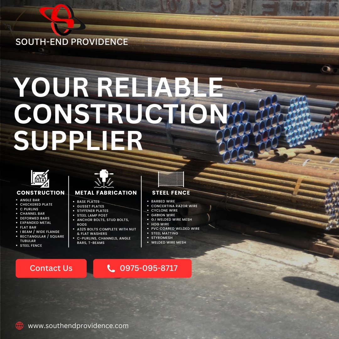 Suppler ng Tubular At Scaffolding / Southend BI Tubular / GI Pipe / H ...