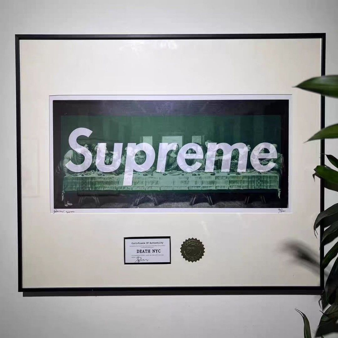 Supreme Art with frame, Furniture & Home Living, Home Decor, Frames ...