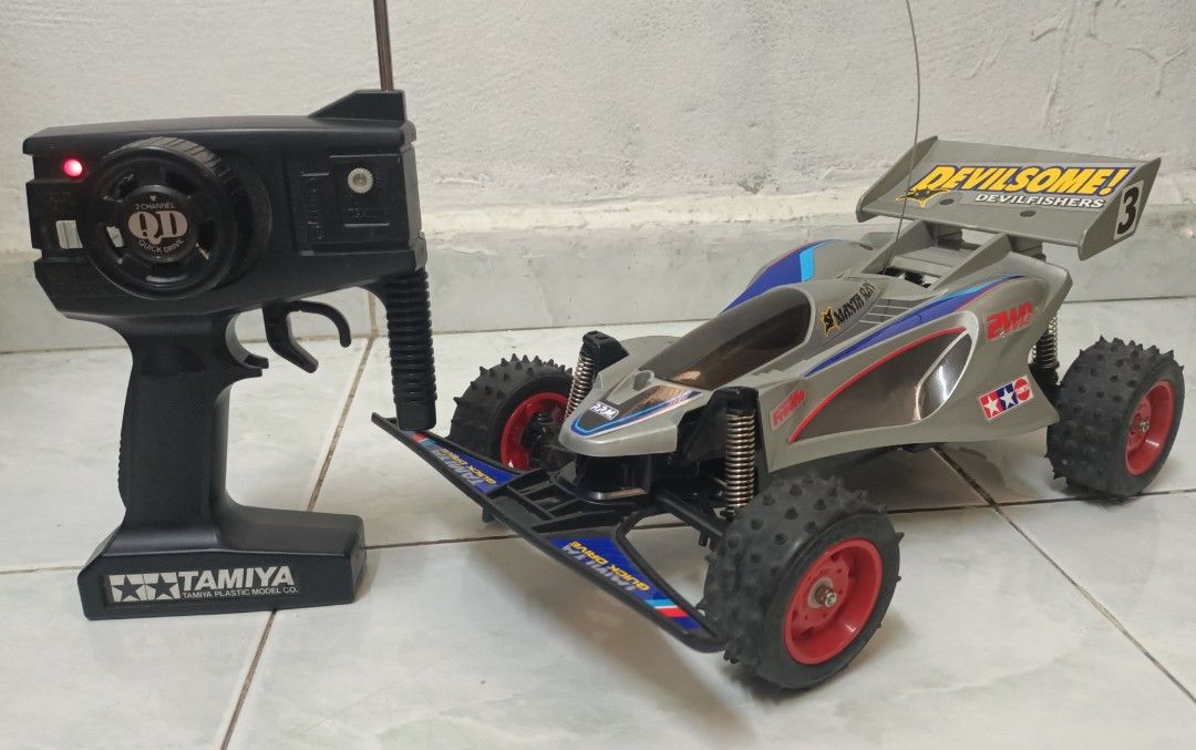 Rc Tamiya Qd Manta Ray. 1989 Running Condition, Hobbies & Toys, Toys ...