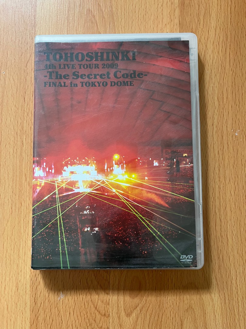 Tohoshinki 4th Live Tour The Secret Code DVD, Hobbies & Toys, Music & Media, CDs & DVDs on Carousell
