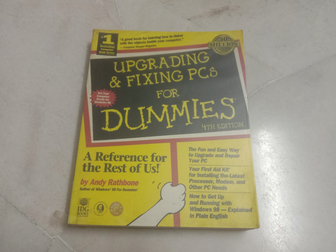 Upgrading & Fixing Pcs for Dummies 4th edition, Hobbies & Toys, Books ... Upgrading & Fixing Pcs for Dummies 4th edition, Hobbies & Toys, Books ...