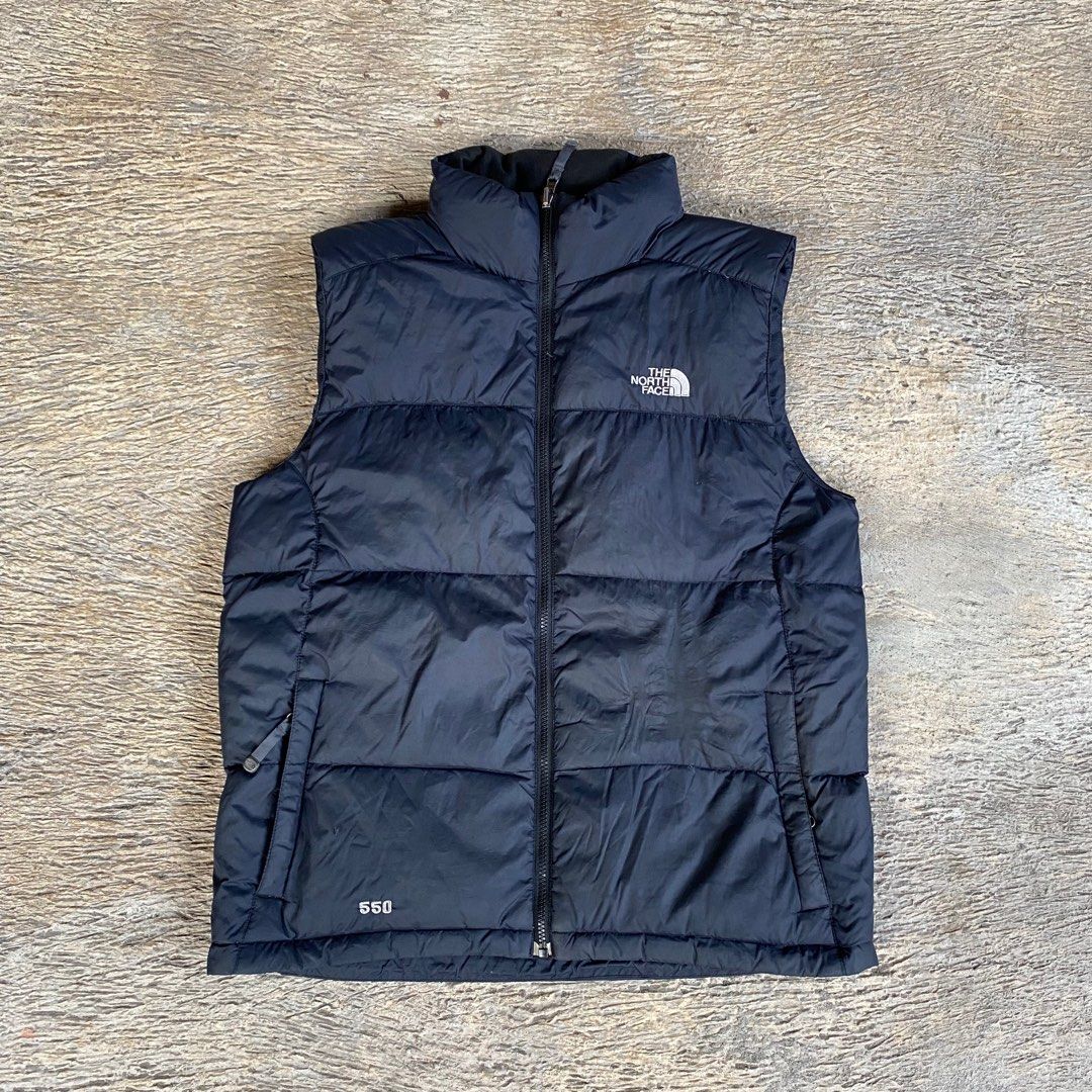 Vest tnf puffer 550, Fesyen Pria, Pakaian , Atasan di Carousell