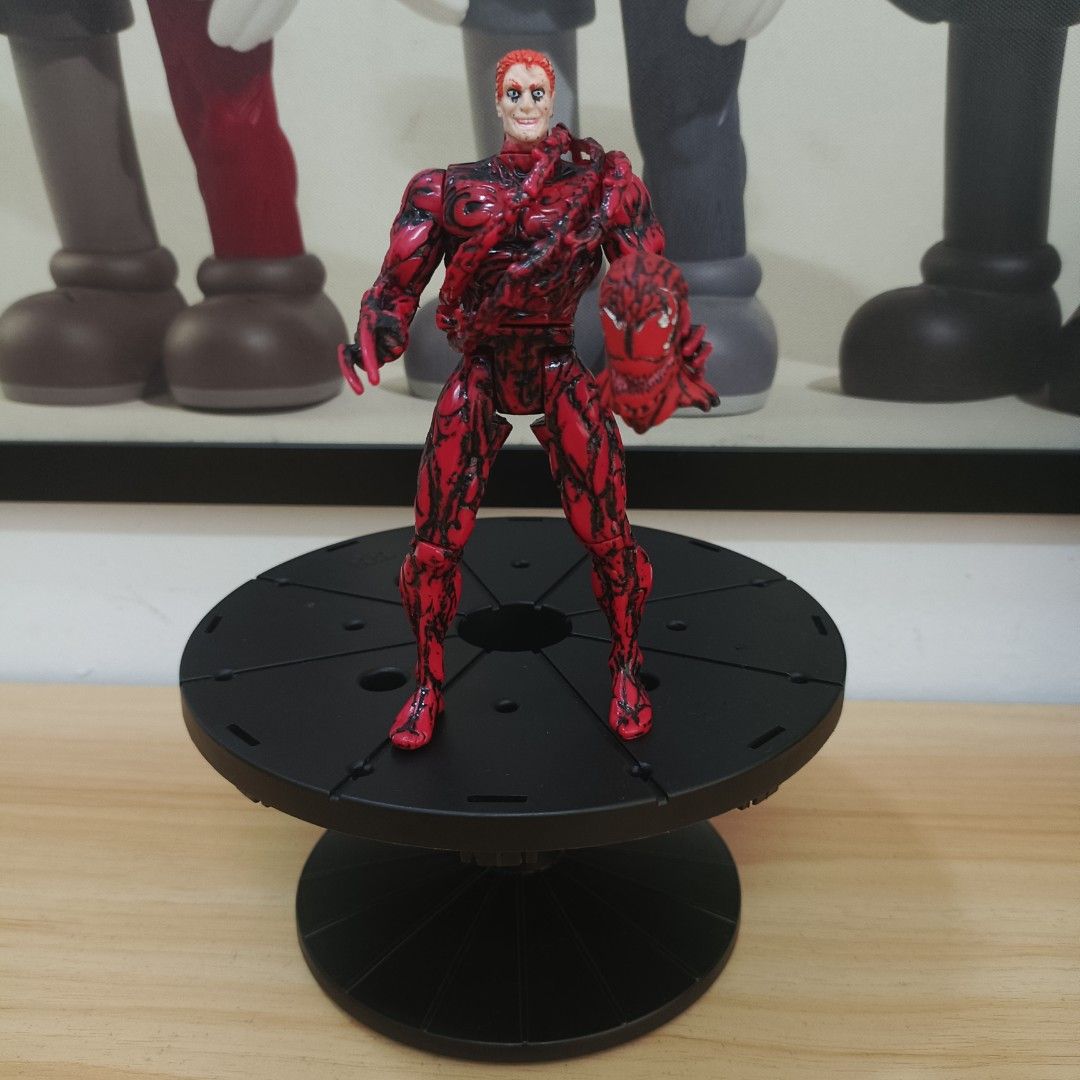VINTAGE 1995 TOY BIZ MARVEL SPIDERMAN CARNAGE UNLEASHED FIGURE ...