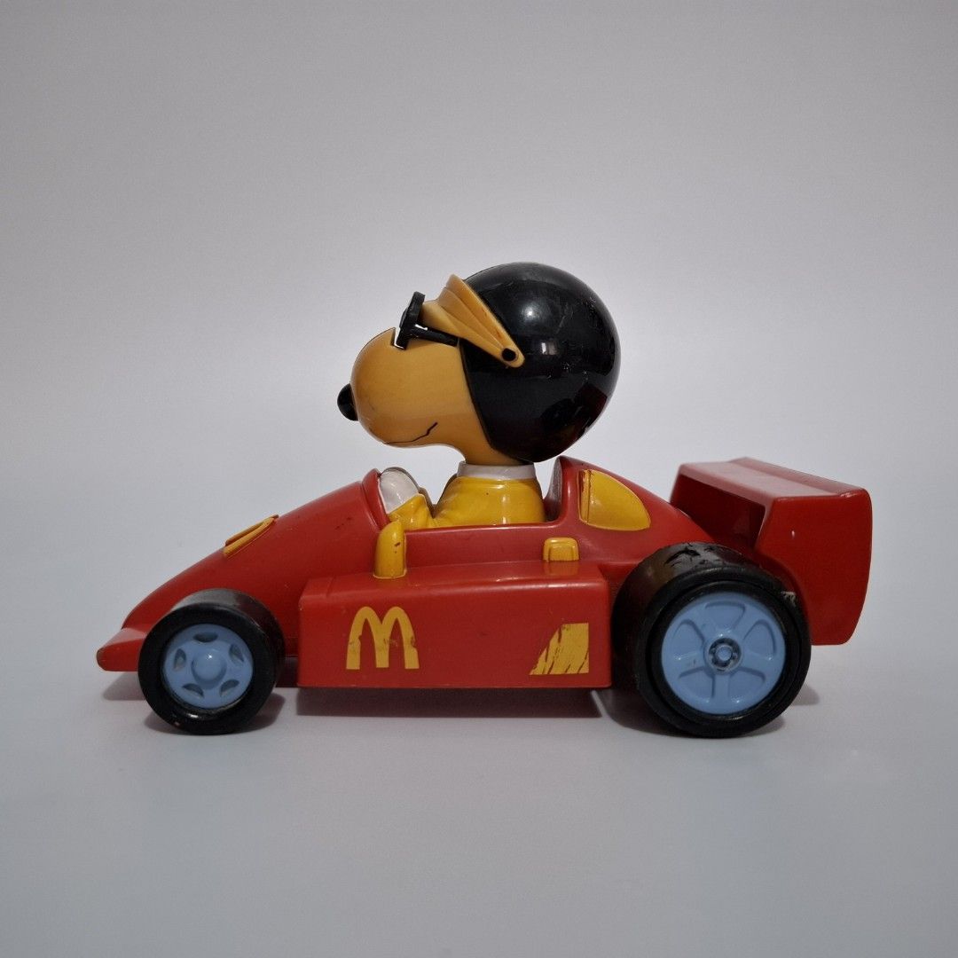 Vintage Snoopy Racer Sporty Collection Happy Meal Toy (2002), Hobbies ...