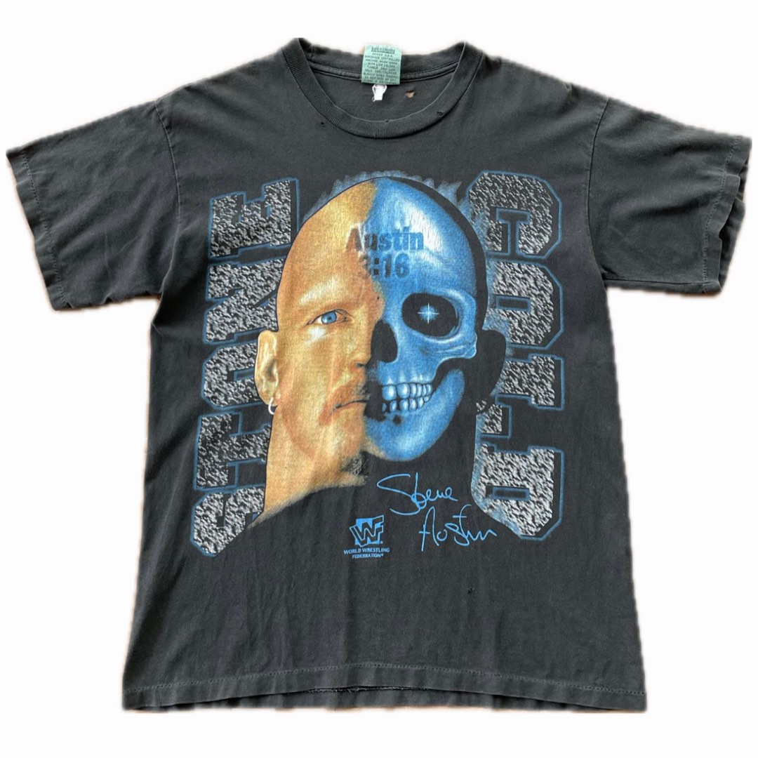 Vintage stone cold steve austin t shirt, Men's Fashion, Tops & Sets ...