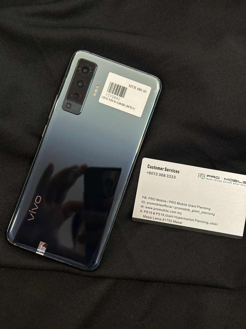 Vivo X50 5G 128GB Glaze Black, Mobile Phones & Gadgets, Mobile Phones, Android Phones, Vivo on ...