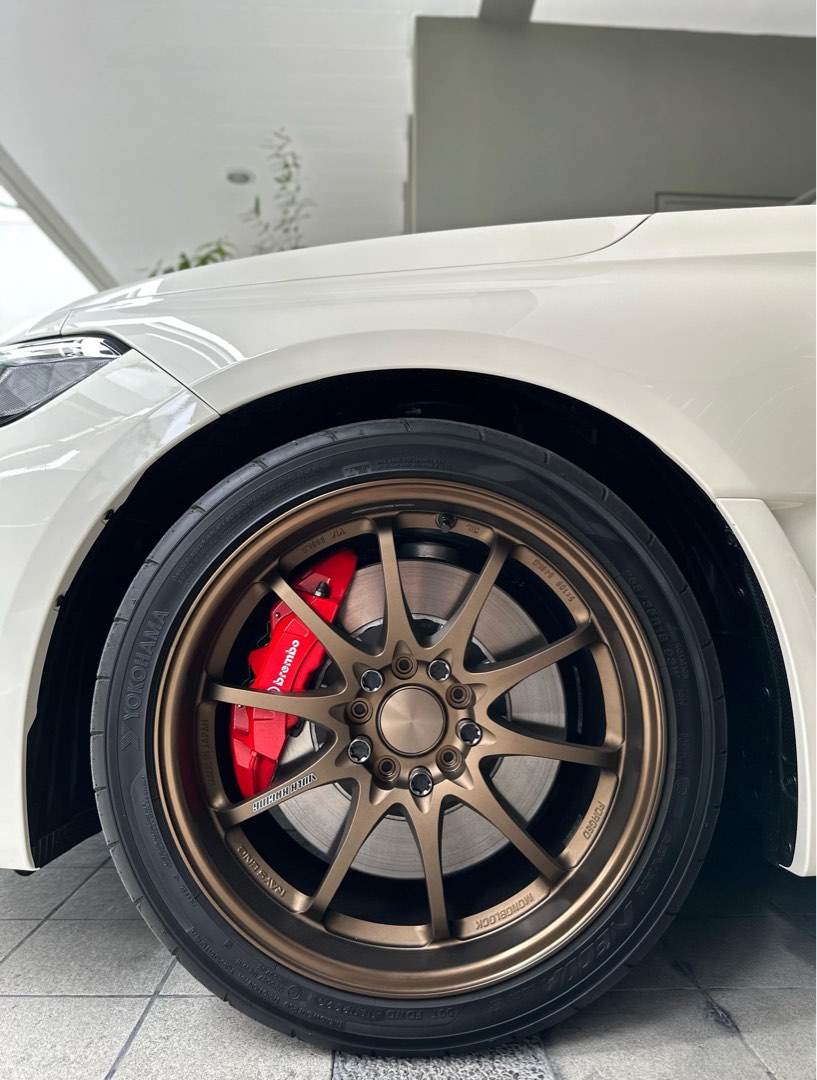 Volk Racing CE28 og bronze advan, Car Parts & Accessories, Mags and ...